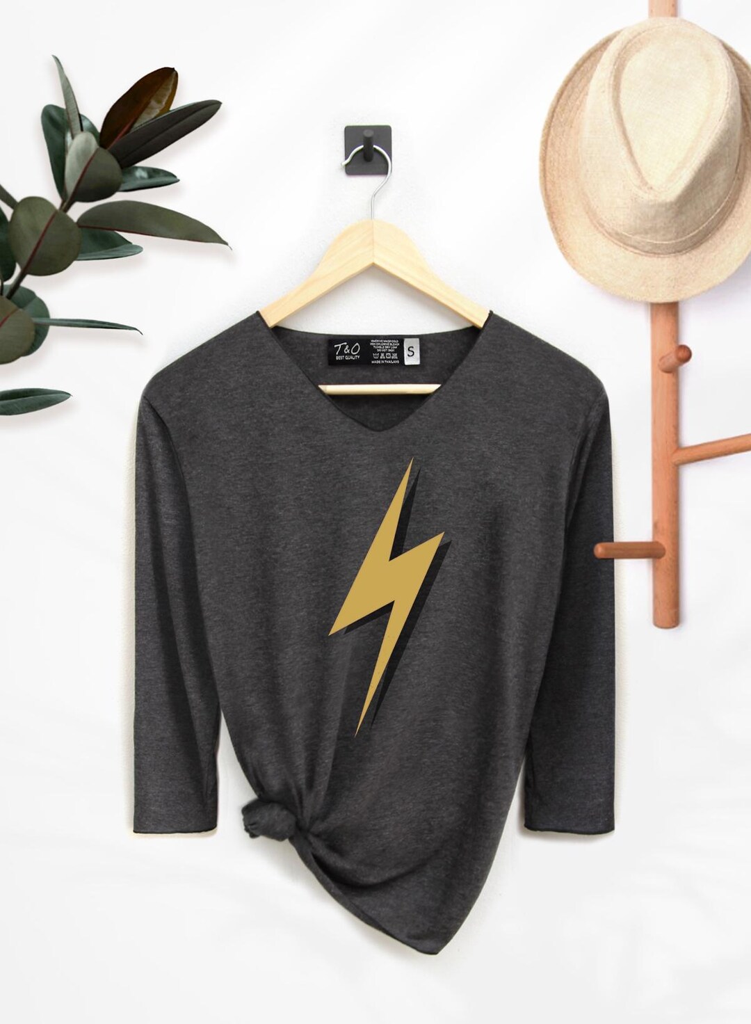 Bolt Shirt Bolt Graphic Shirt Lightning Bolt Shirt T-shirt Long Sleeve ...