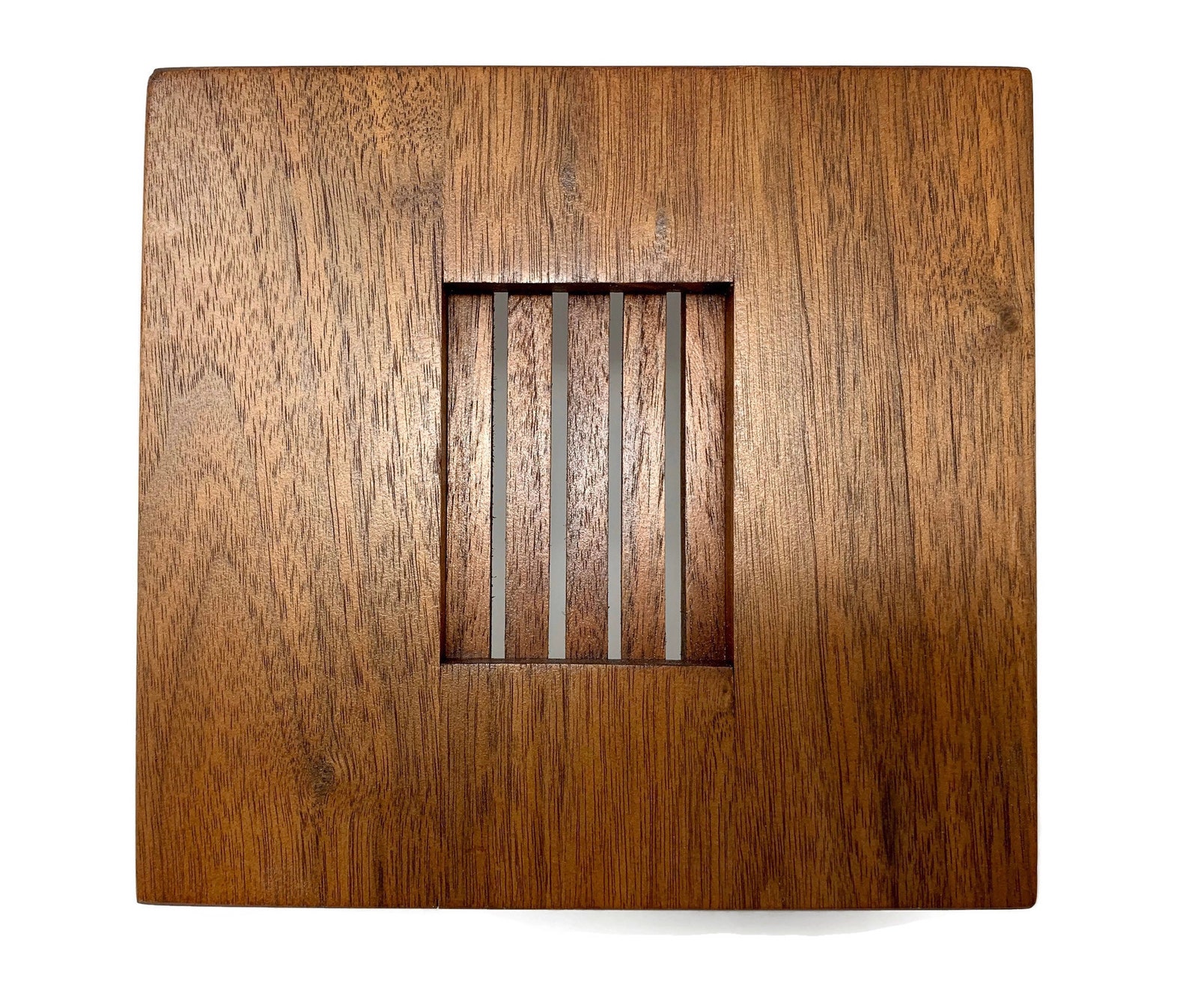 Mid Century Modern Walnut Wood Doorbell Chime Cover - Handmade in ...