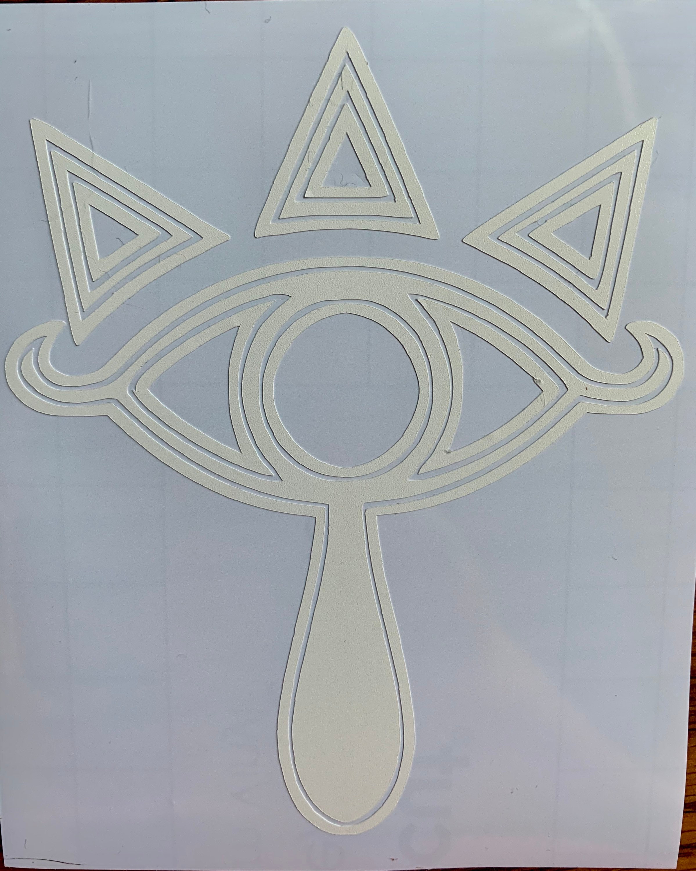 Sheikah Eye Decal | Etsy
