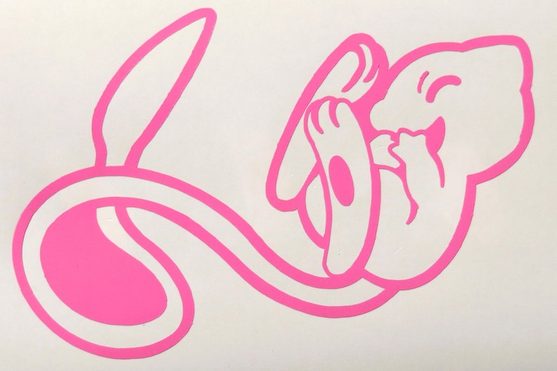 Mew Pokemon Decal - Etsy