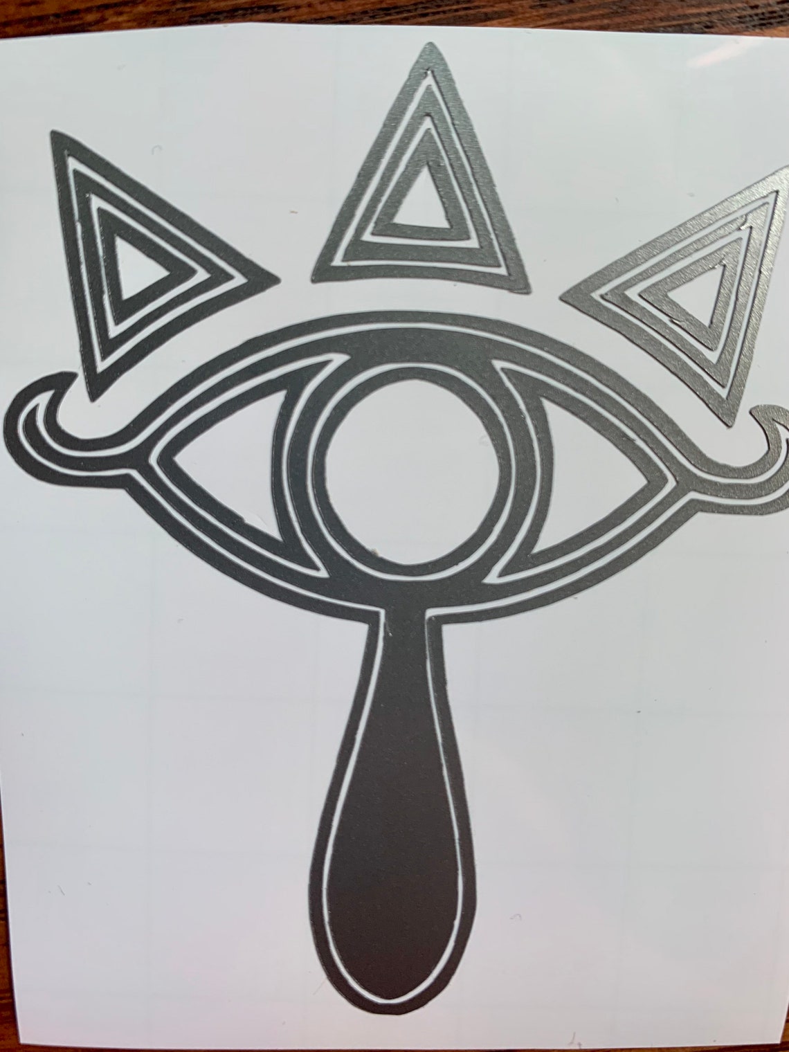 Sheikah Eye Decal - Etsy