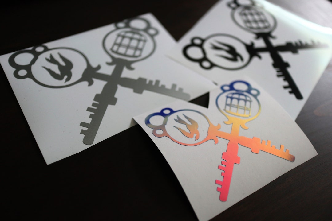 Bioshock Infinite Bird/cage Key Decal - Etsy