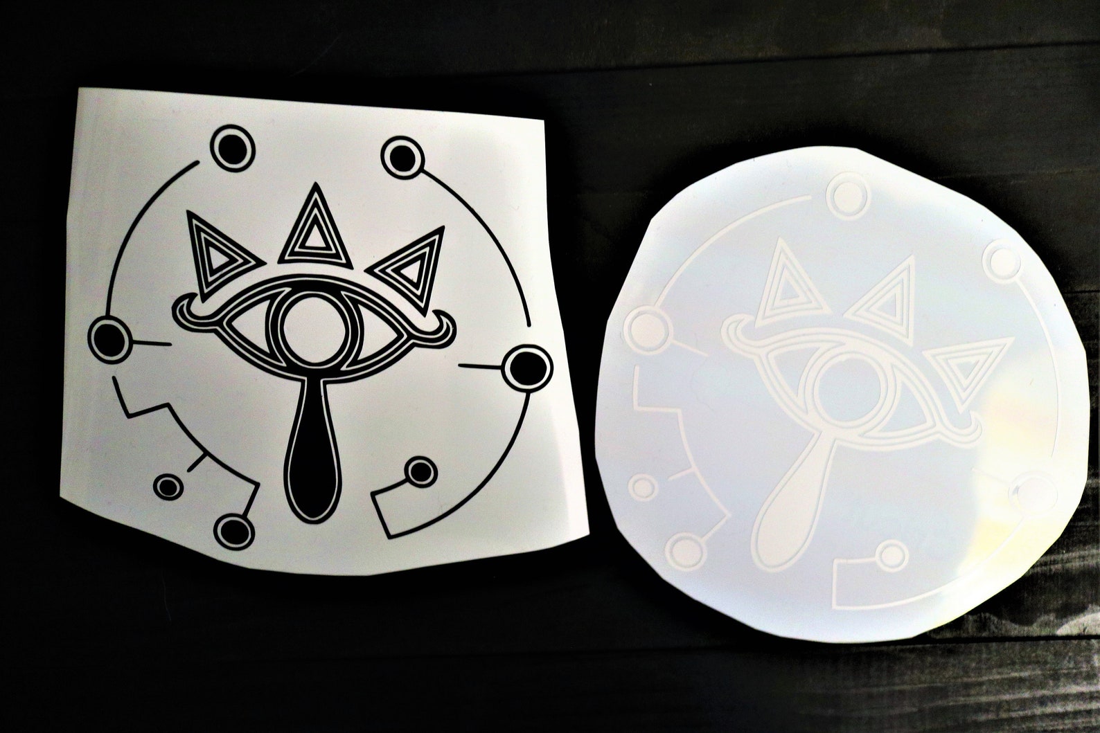 Sheikah Eye With Circle Decal - Etsy