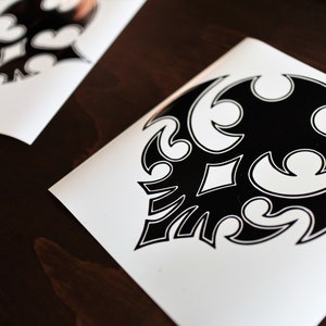 TWEWY Neo Reaper/Player Pin Decal | Etsy