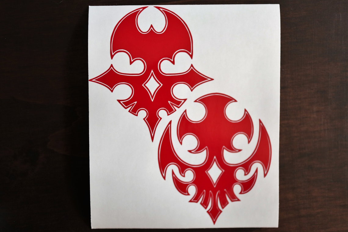 TWEWY Neo Reaper/Player Pin Decal | Etsy