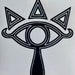 Sheikah Eye Decal - Etsy
