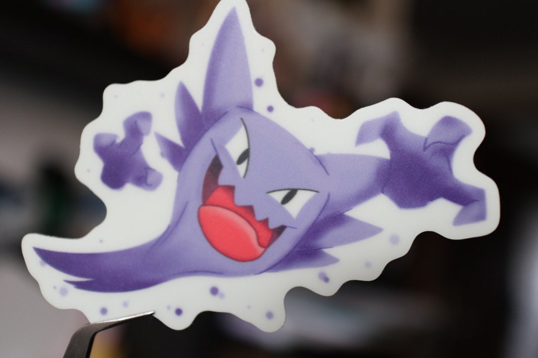 Haunter Glow or Clear Sticker - Etsy