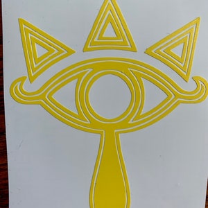 Sheikah Eye Decal - Etsy