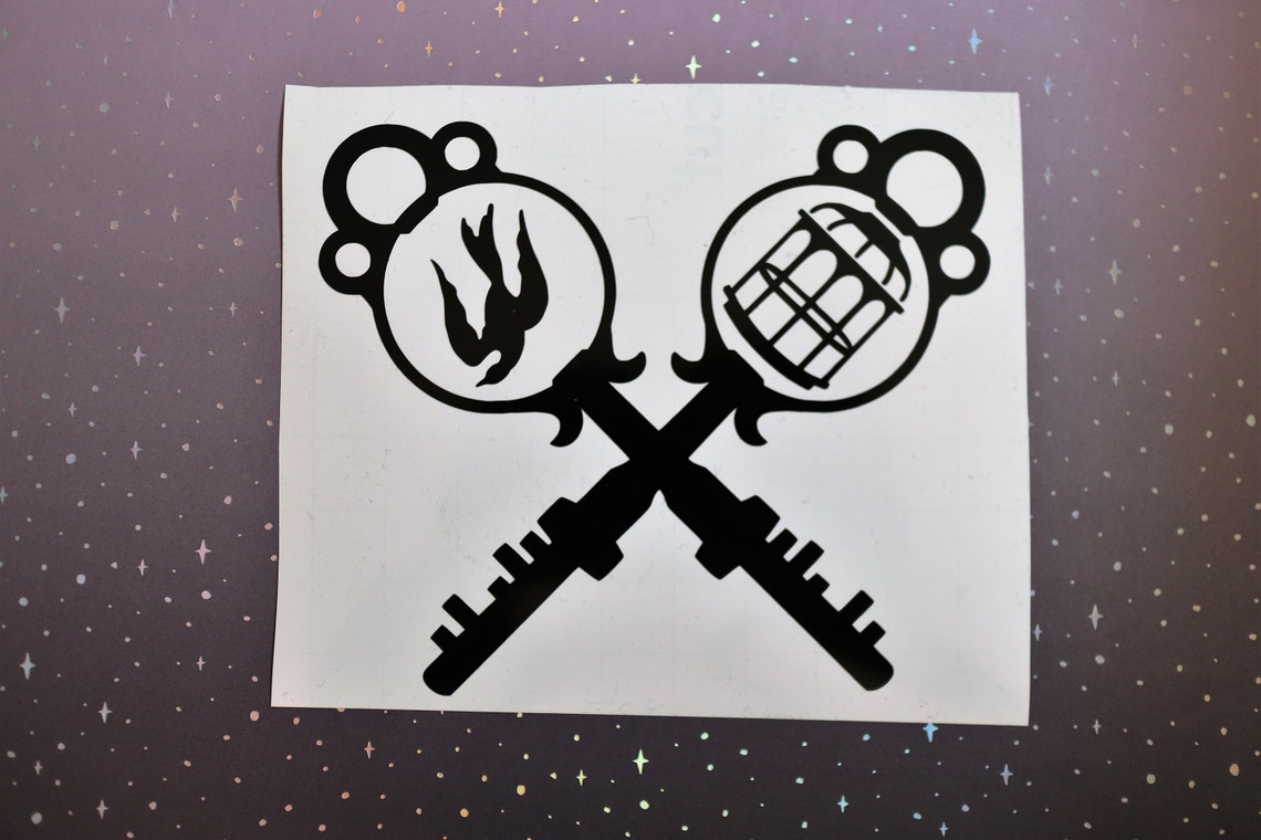 Bioshock Infinite Bird/Cage Key Decal | Etsy