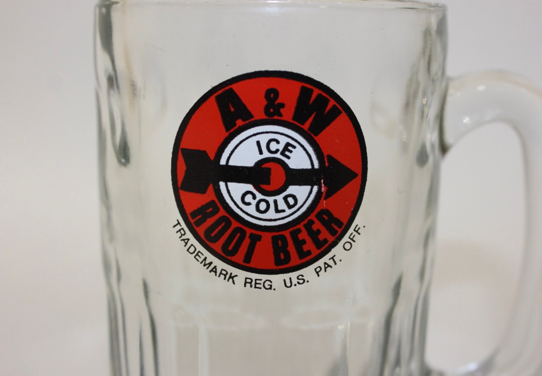 Vintage 1970's - 1980's -A & W / Mugs Up- Glass Root Beer Mugs. Single ...