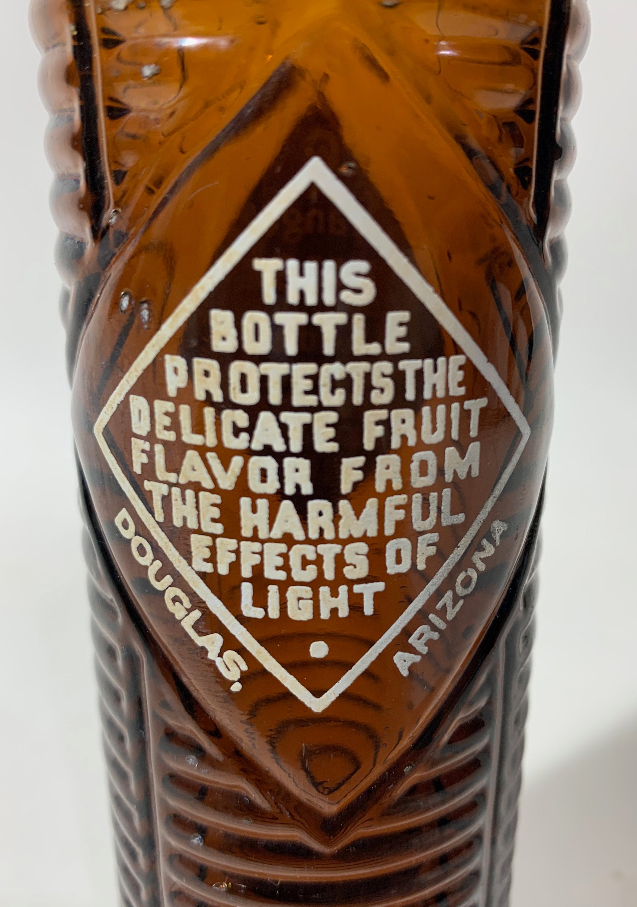 Vintage C. 1930's -orange Crush- Soda Bottle. 'douglas, Arizona'. Pyro ...