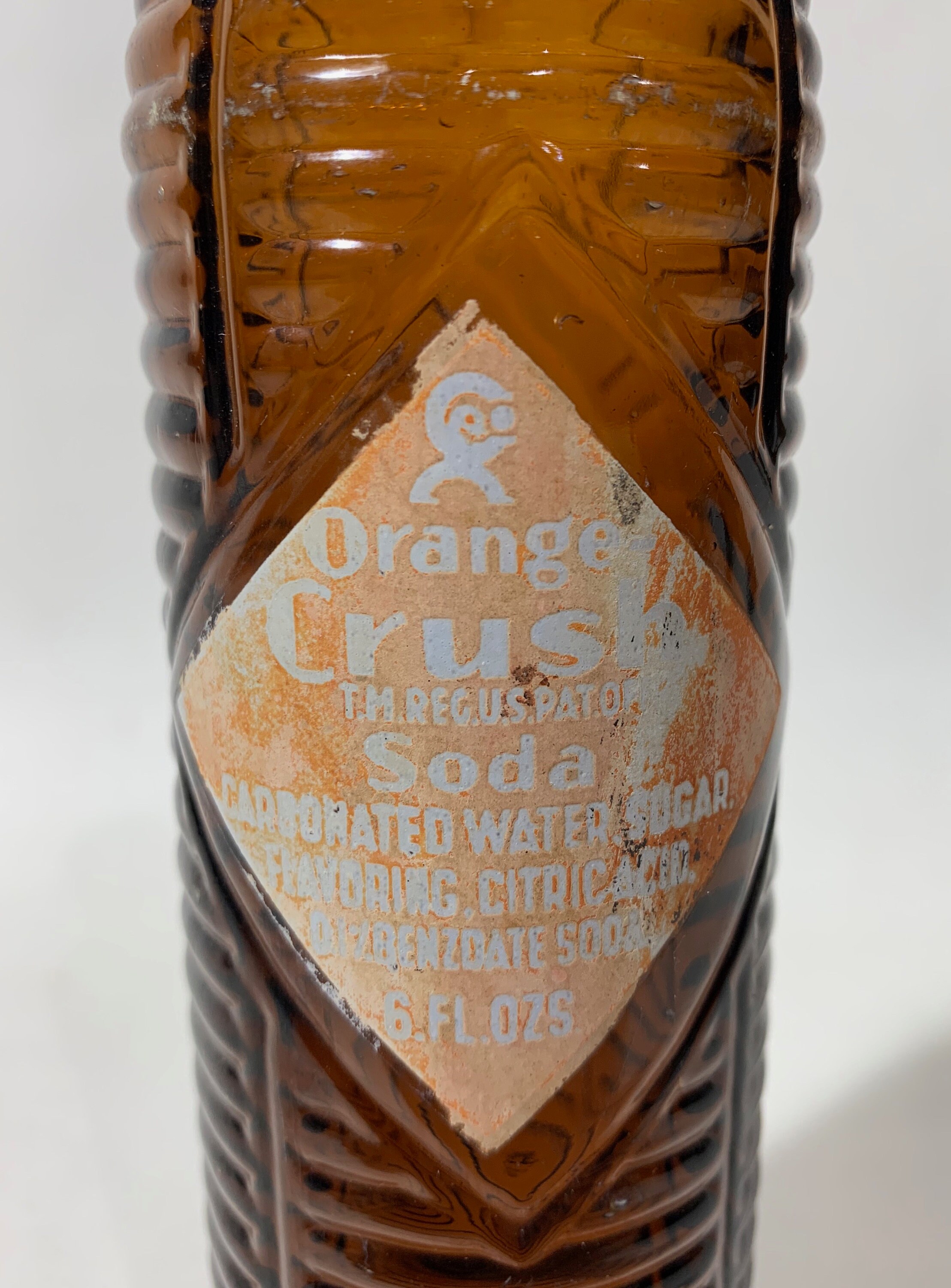 Vintage C. 1930's -orange Crush- Soda Bottle. 'douglas, Arizona'. Pyro ...