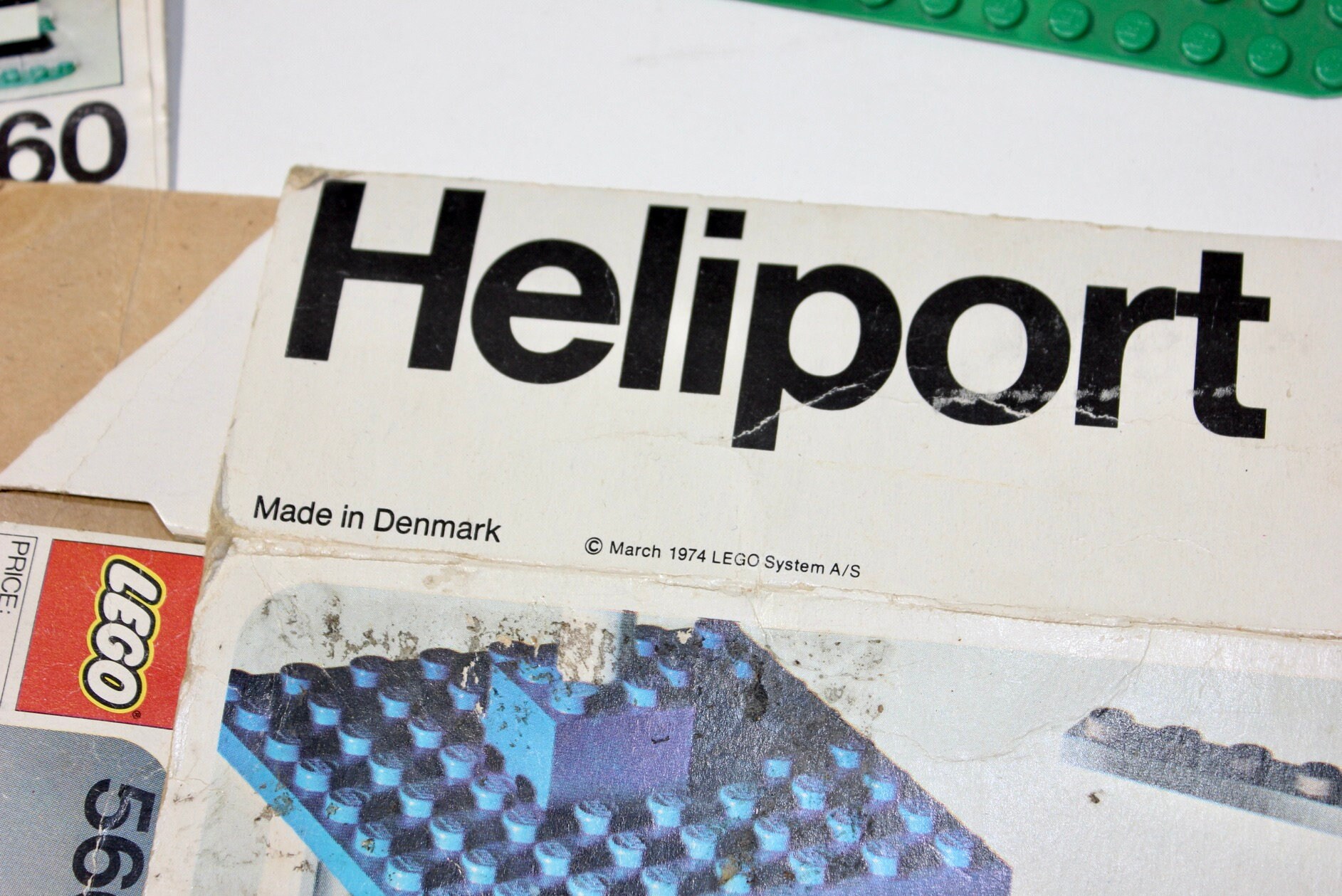 Vintage 1970's -LEGO- Heliport #560 Including Original Box ...