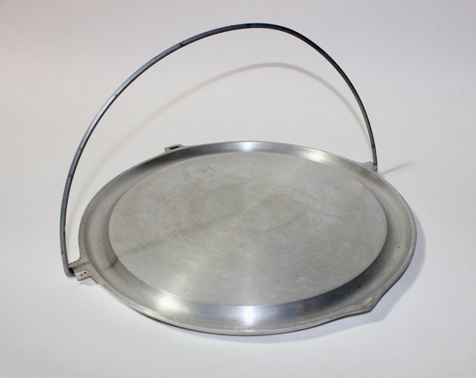 Vintage 1950's 60's -miracle Maid Cookware- Aluminum Griddle. Cast ...