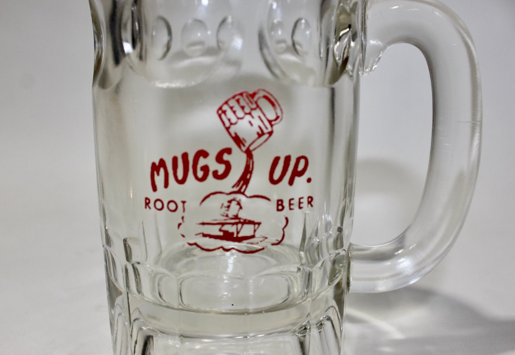 Vintage 1970's - 1980's -A & W / Mugs Up- Glass Root Beer Mugs. Single ...