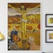 Paul Gauguin - the Yellow Christ (1889) - Reproduction of a Classic ...