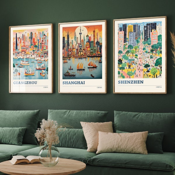 Chinese Posters - Etsy