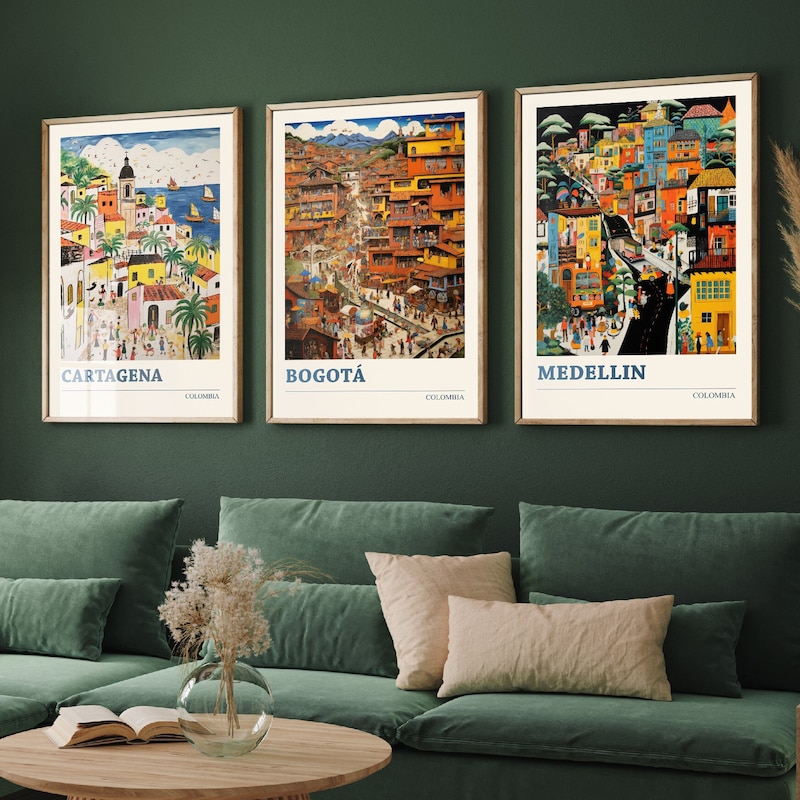 Colombian Bathroom Art - Etsy UK