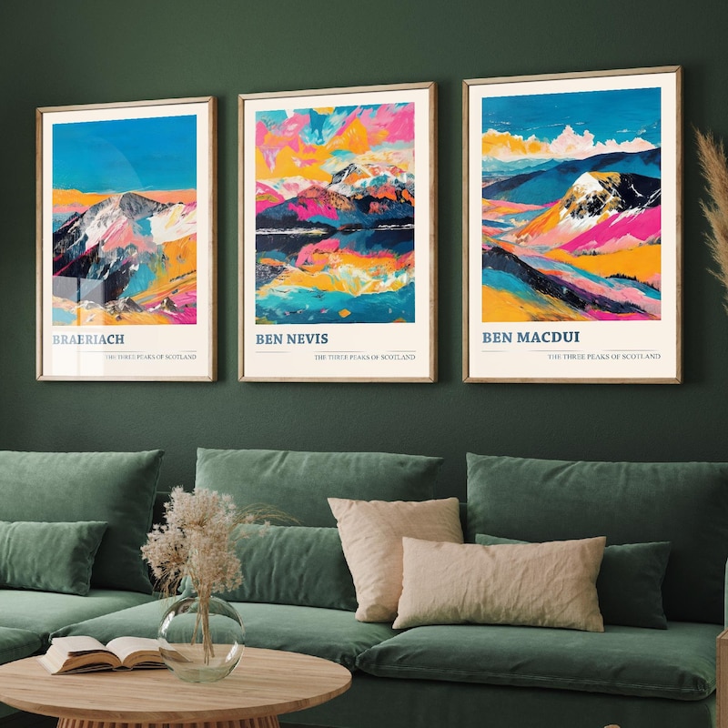 Ben Nevis Digital Poster - Etsy UK