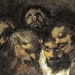 Francisco Goya - Men Reading (1823) - Classic Painting Photo Poster ...