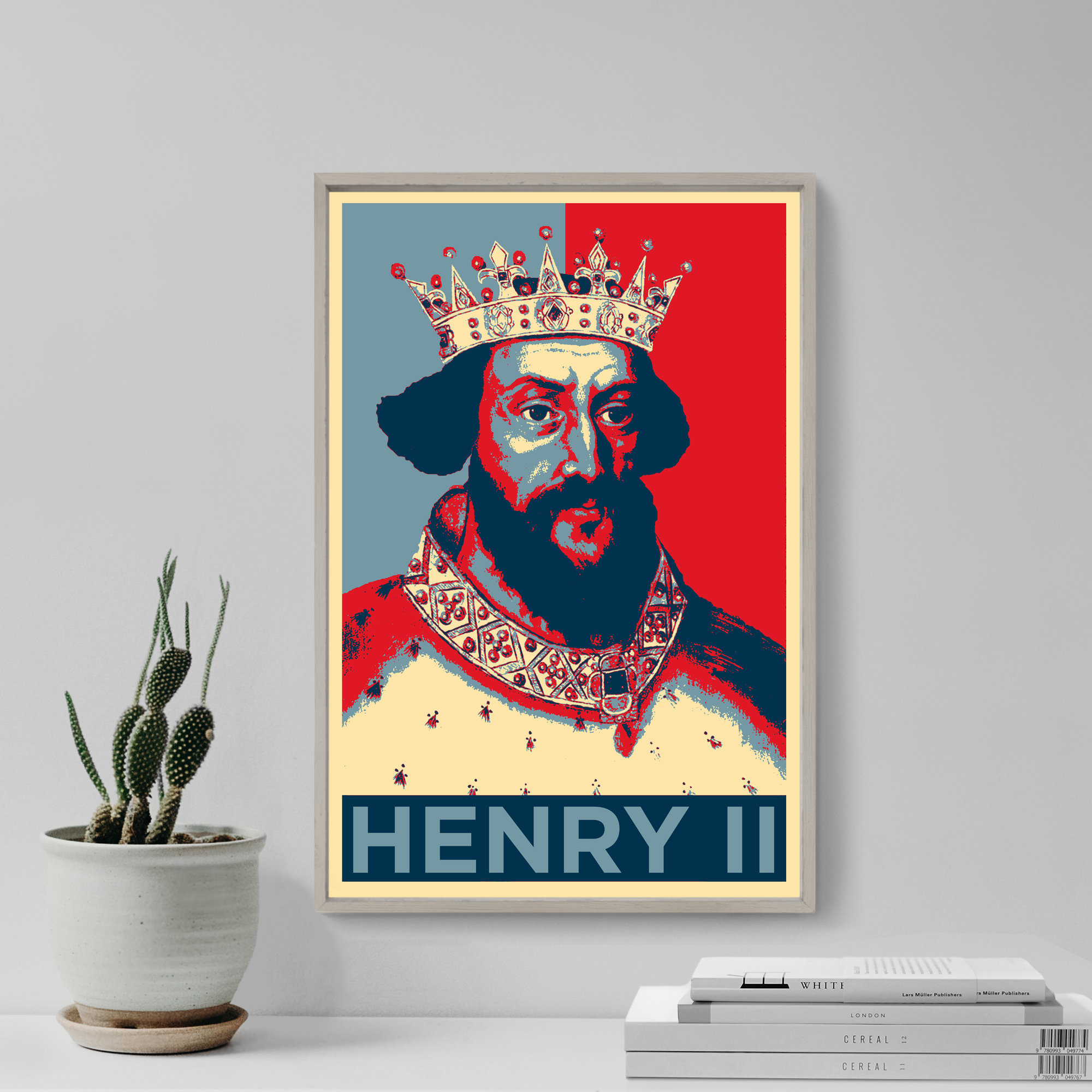 Henry II Original Art Print - Photo Poster Gift Home Wall Decor ...