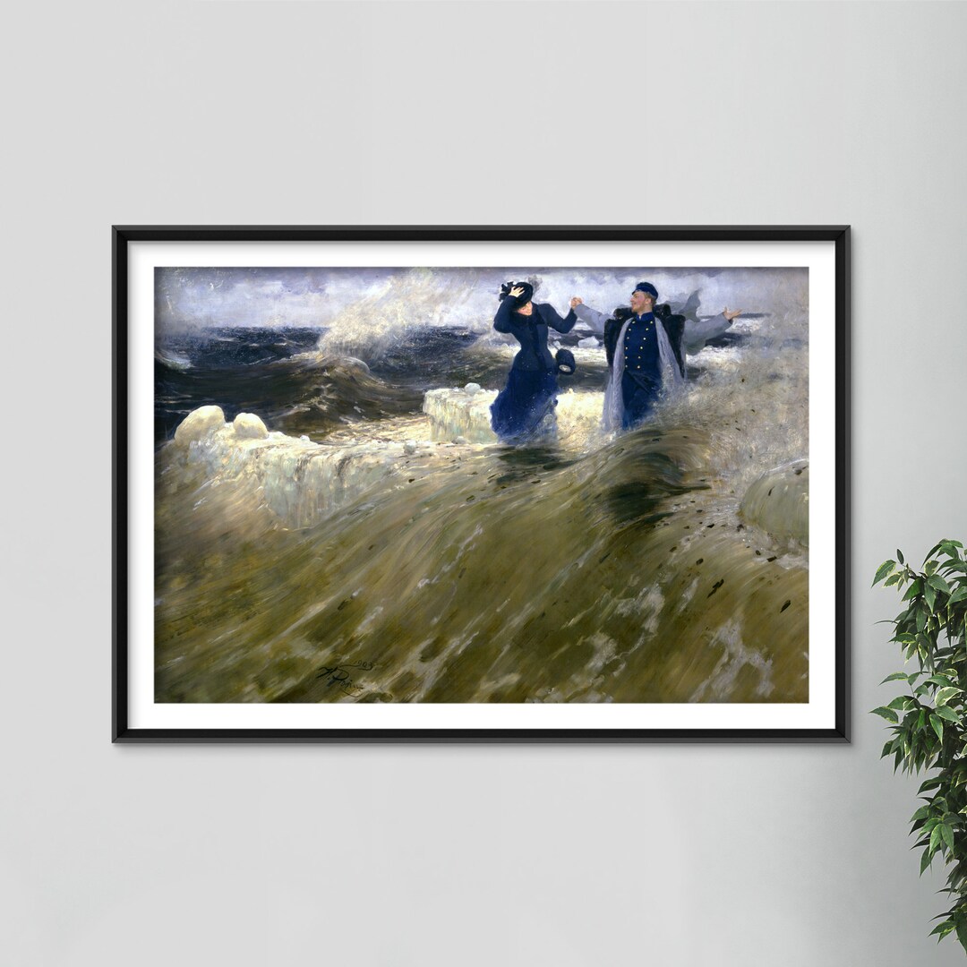 Ilya Repin - What Freedom (1903) - Classic Painting Photo Poster Print ...