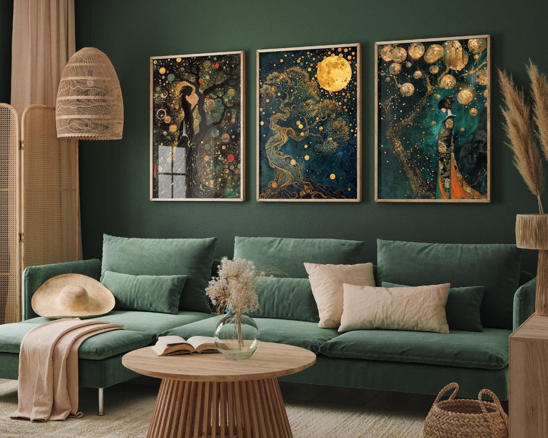 Set of Three Balloon Prints - 3 Paintings Photo Poster Wall Art Gift ...