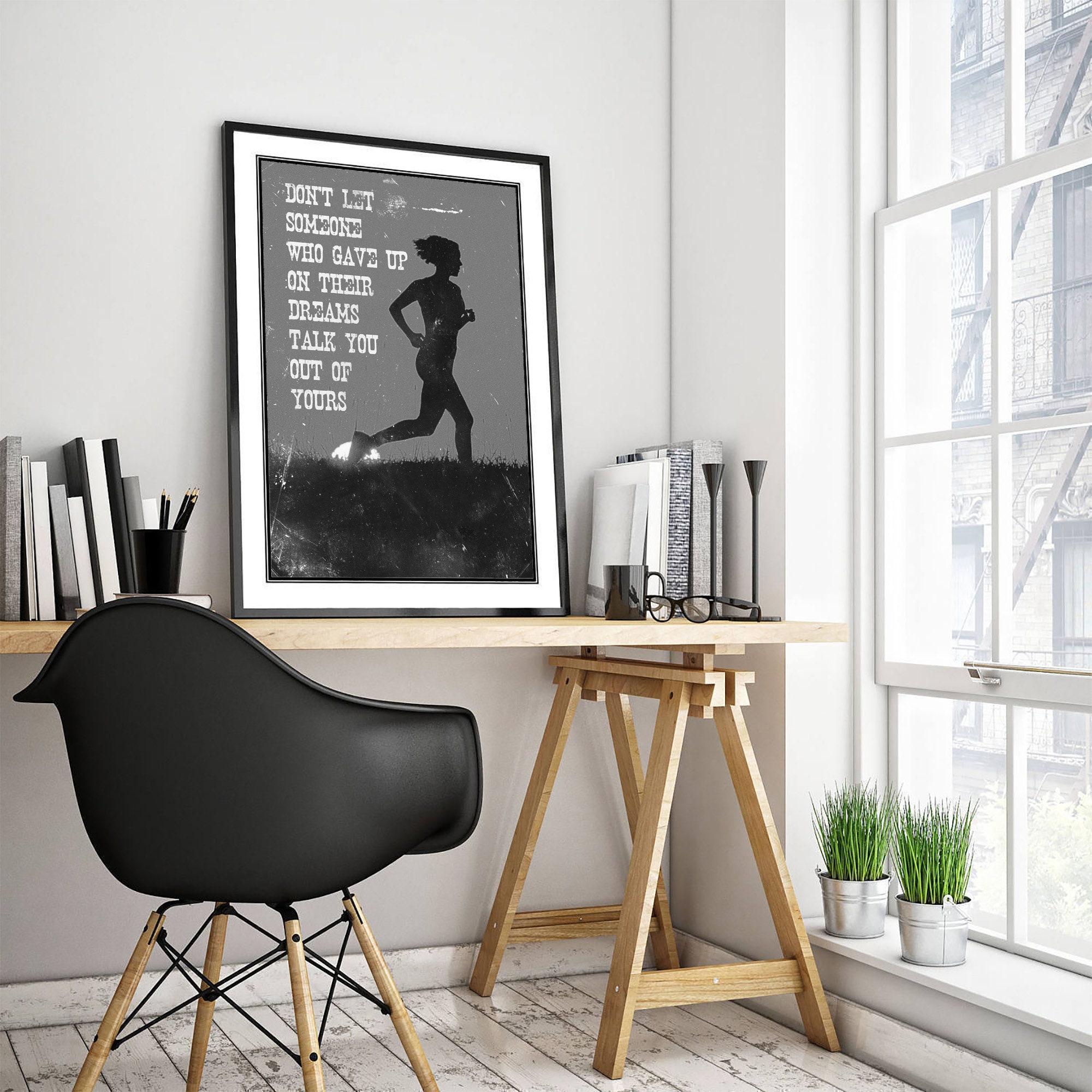 Running Motivational Poster 3 Art Print Photo Gift Home Wall | Etsy