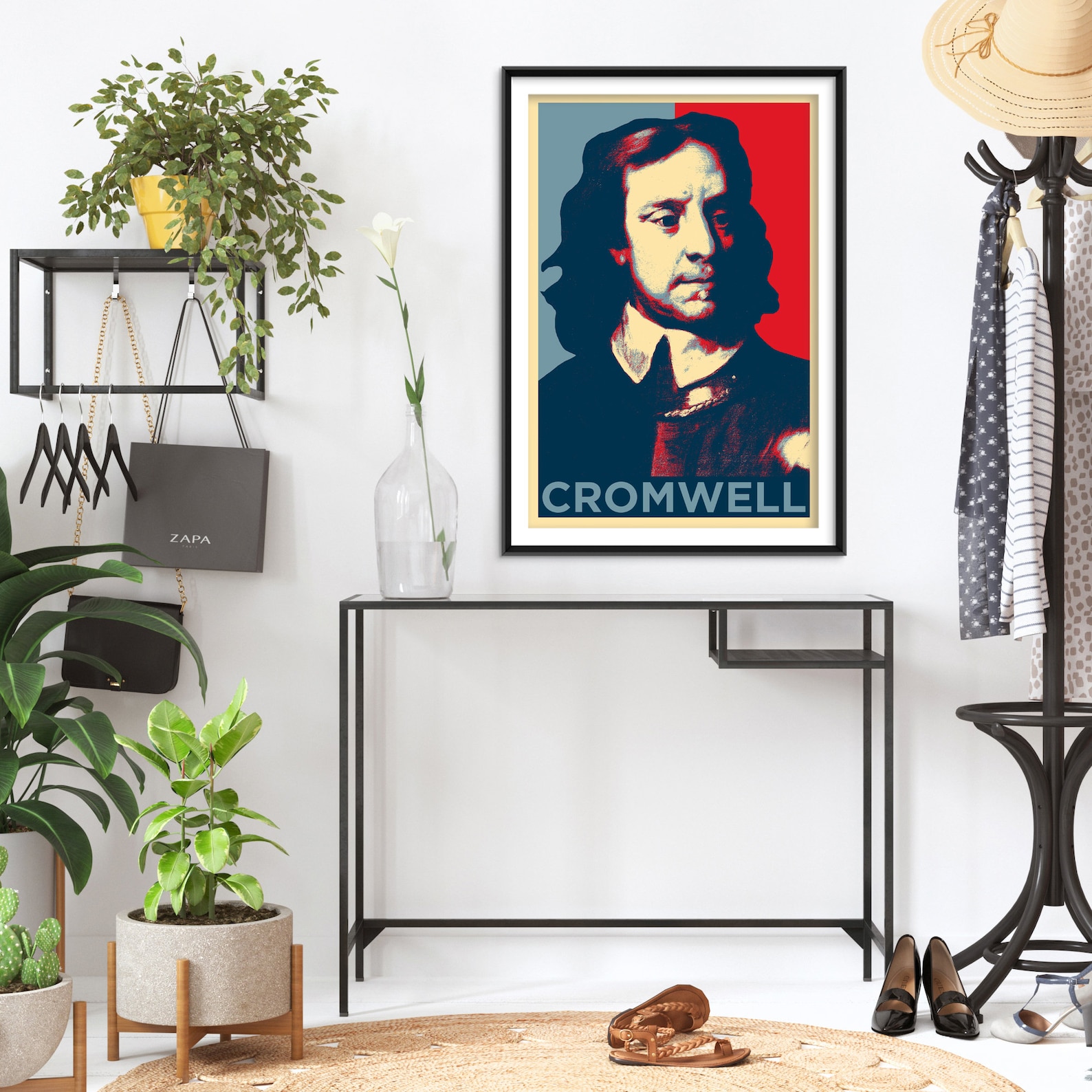 Oliver Cromwell Original Art Print Photo Poster Gift Home | Etsy
