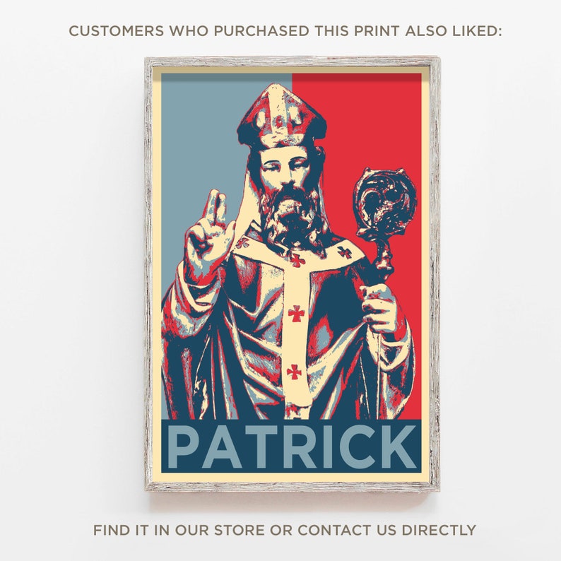 Saint Brigid Hope Original Art Print Poster Photo Gift - Etsy