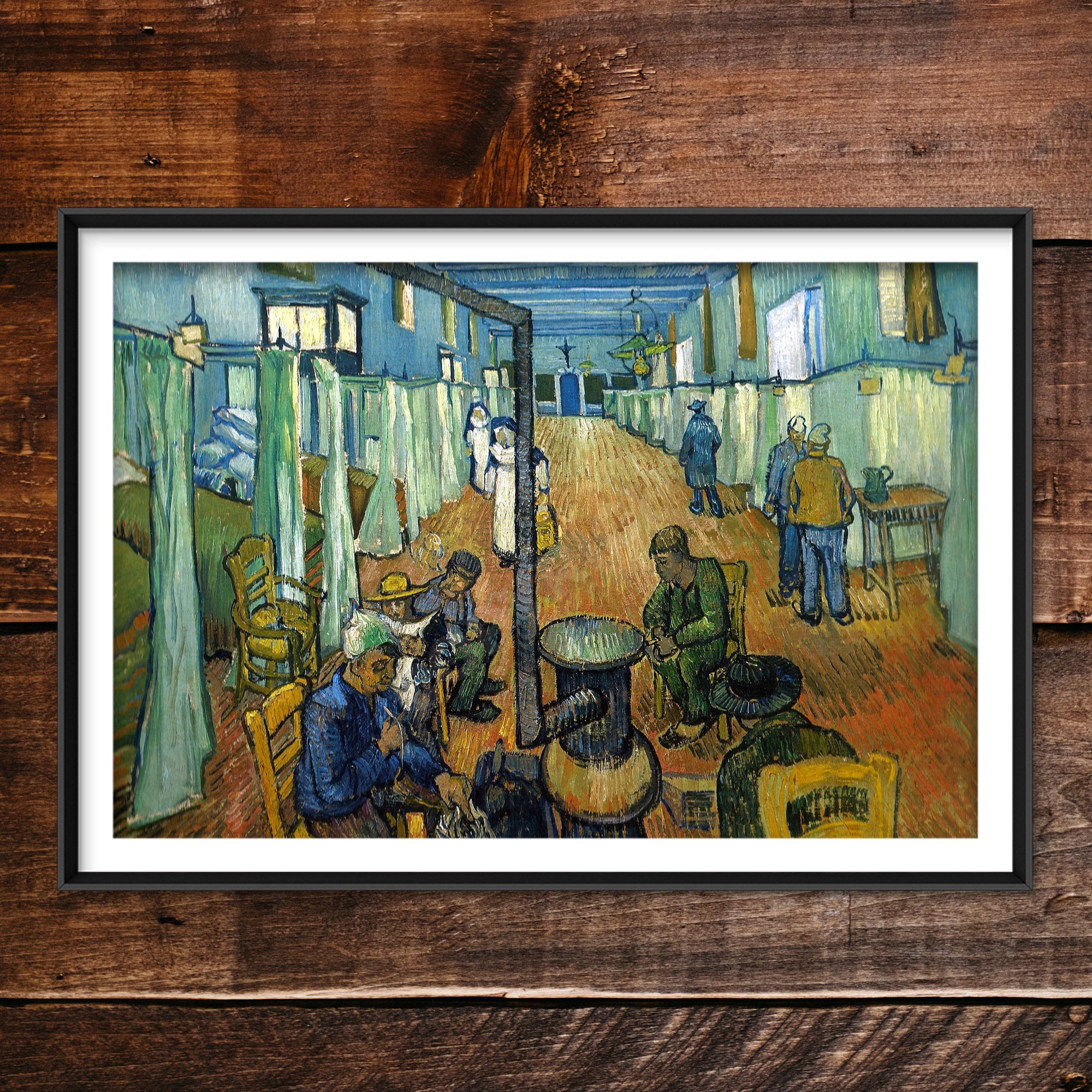 Vincent Van Gogh Ward in the Hospital in Arles 1889 Art | Etsy