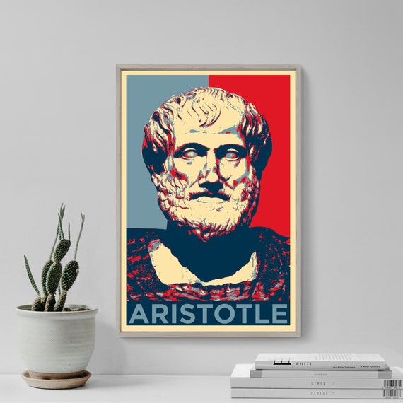 Aristotle Original Art Print Photo Poster Gift Wall Decor | Etsy