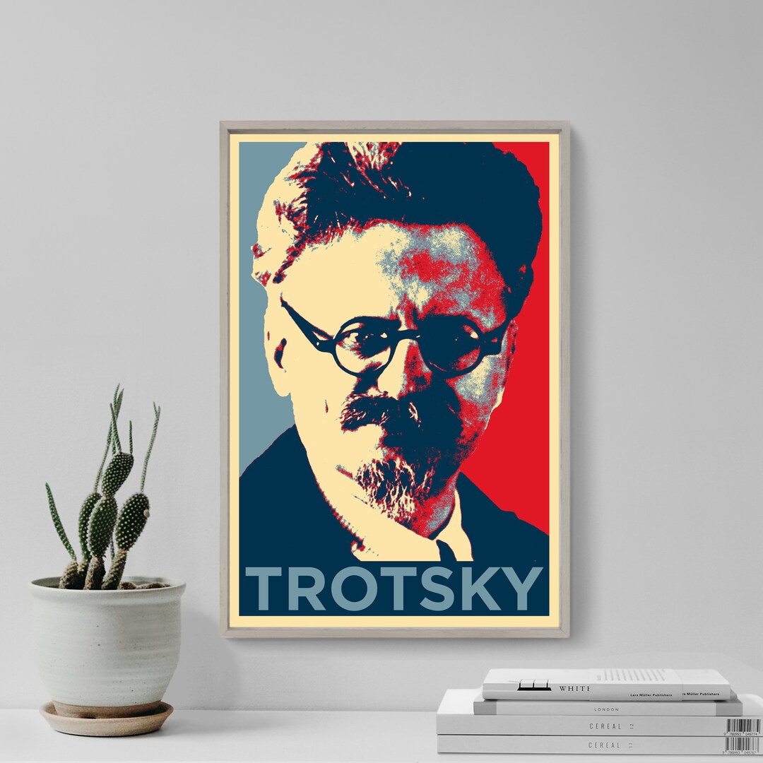 Leon Trotsky Original Art Print Photo Poster Gift Wall Decor - Etsy
