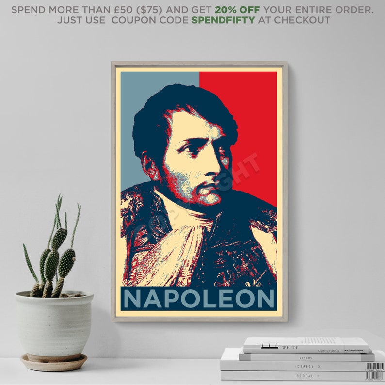 Napoleon Bonaparte Original Art Print Photo Poster Gift - Etsy UK