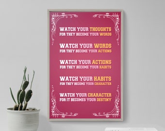 Your Words Poster - Etsy