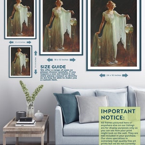 Charles Courtney Curran - the Goldfish (1911) - Art Print Poster Painting - Museum Quality ...