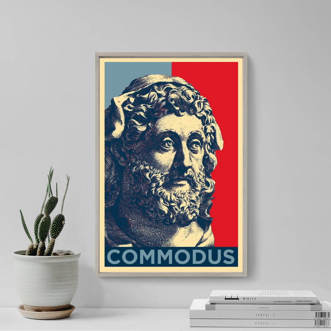 Commodus Original Art Print - Photo Poster Gift Home Wall Art Decor ...