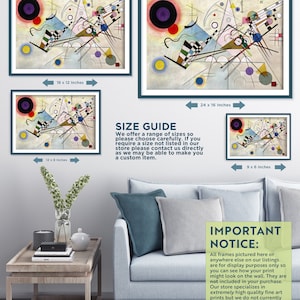 Wassily Kandinsky - Composition 8 / VIII (1923) - Painting Photo Poster ...