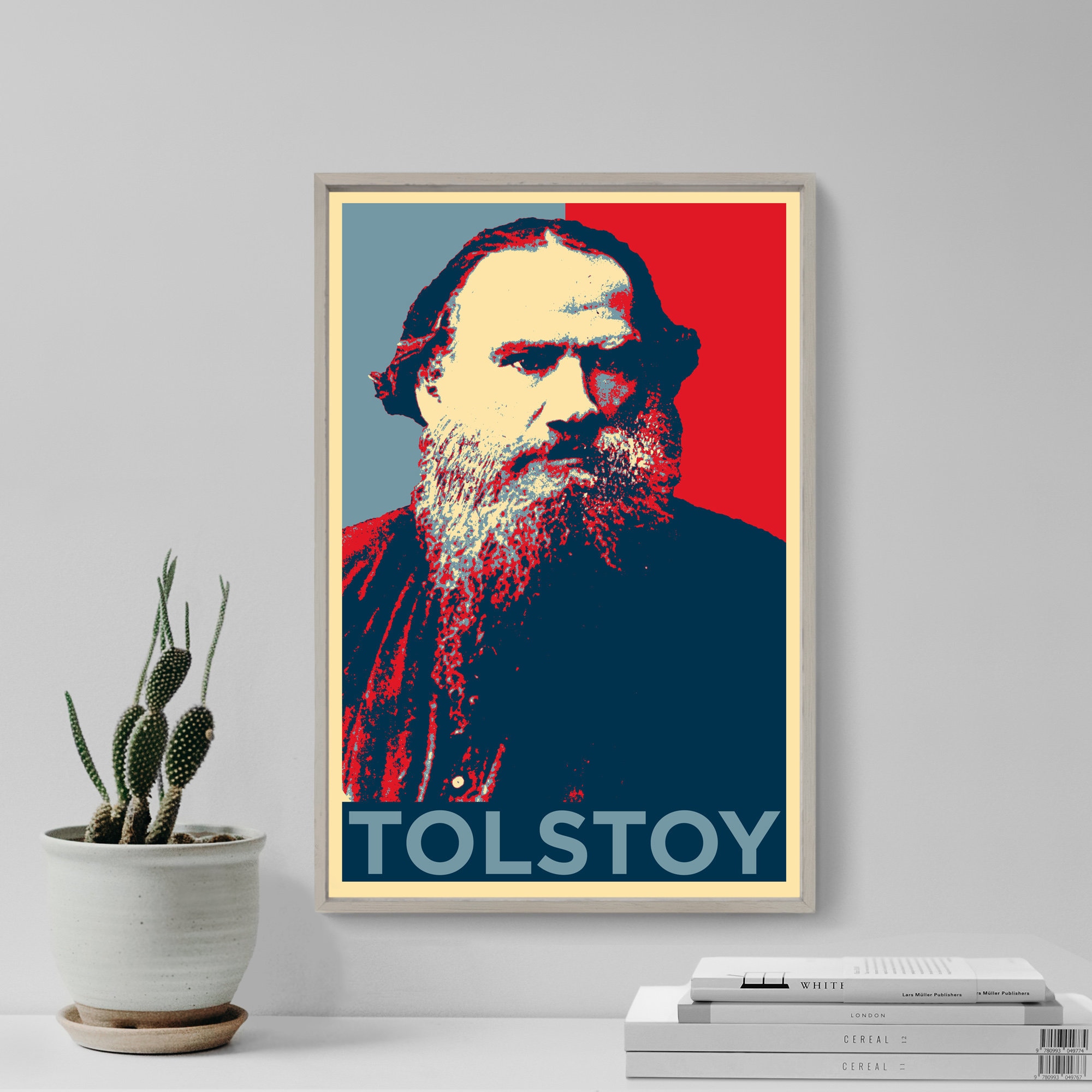 Leo Tolstoy Original Art Print Photo Poster Gift Hope | Etsy UK