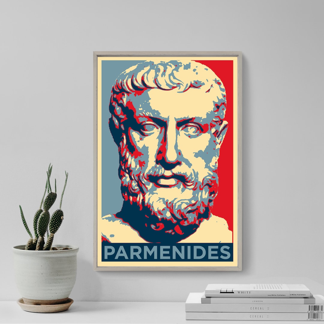 Parmenides Original Art Print - Photo Poster Gift Home Wall Decor Hope ...