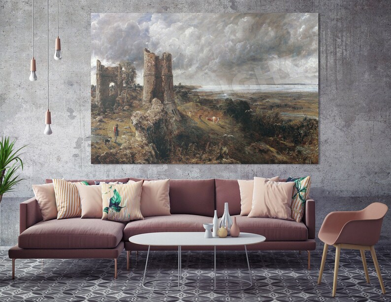 John Constable Hadleigh Castle 1829 Reproduction of a | Etsy