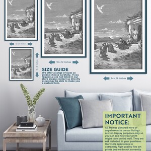 Gustave Dore the Angel Raphael and the Family of Tobit 1866 Drawing ...