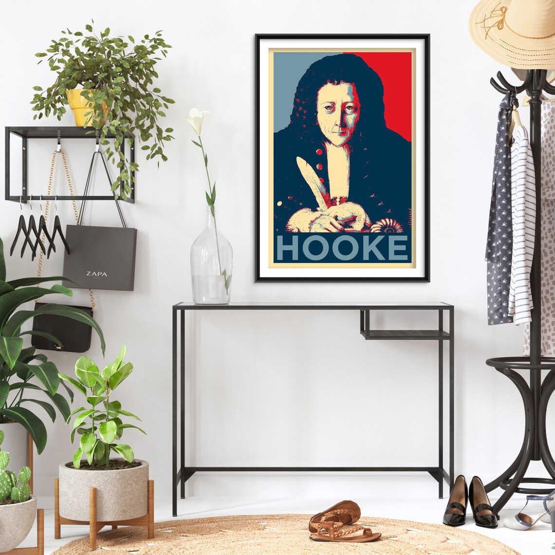 Robert Hooke Original Art Print Photo Poster Gift Decor | Etsy UK