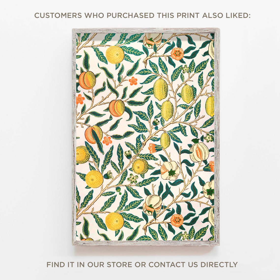 William Morris - Pink and Rose Wallpaper (1890) - Classic Print Poster ...
