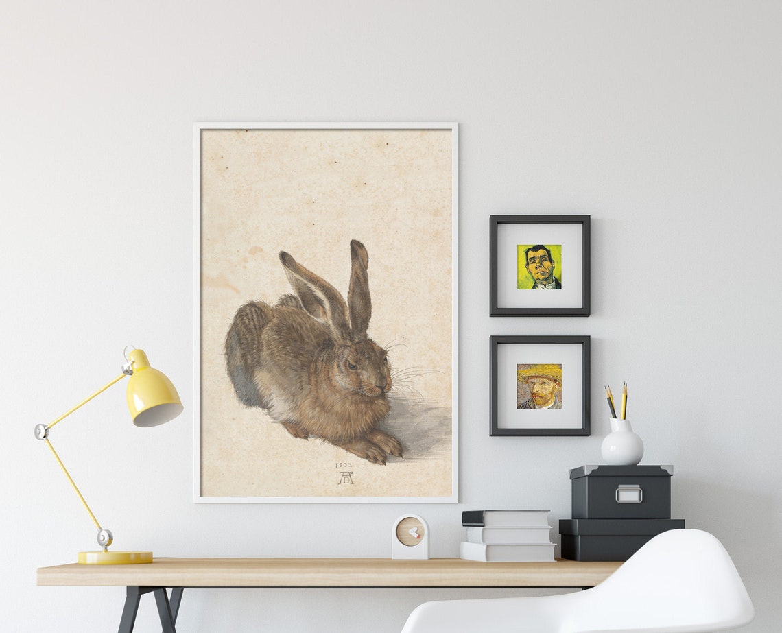 Albrecht Durer Young Hare 1502 Classic Painting Photo - Etsy
