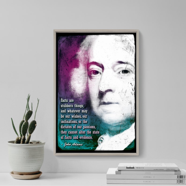 John Adams Original Art Print Photo Poster Gift Wall Decor - Etsy UK
