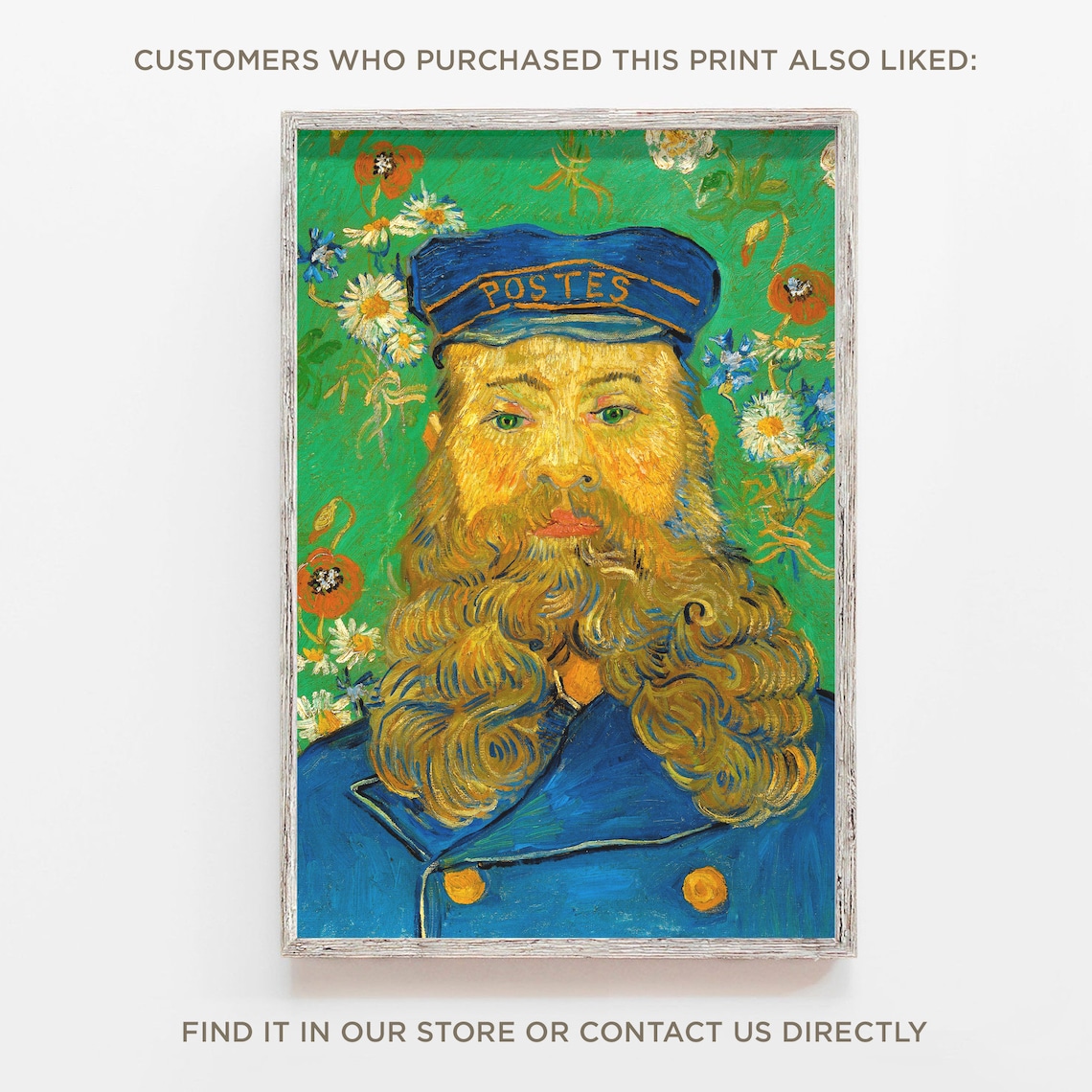 John Peter Russell Portrait of Vincent Van Gogh 1886 - Etsy