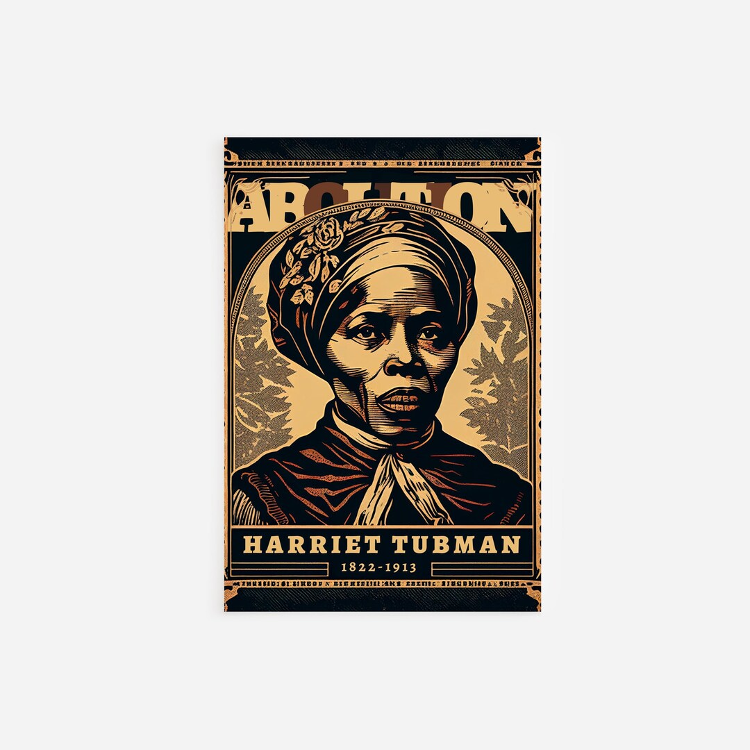 Harriet Tubman - Hopey - Art Print Poster Painting - Museum Quality ...