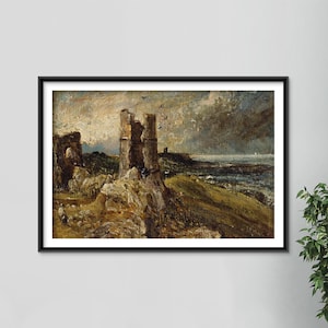 John Constable - Hadleigh Castle 2 (1829) - Reproduction of a Classic ...