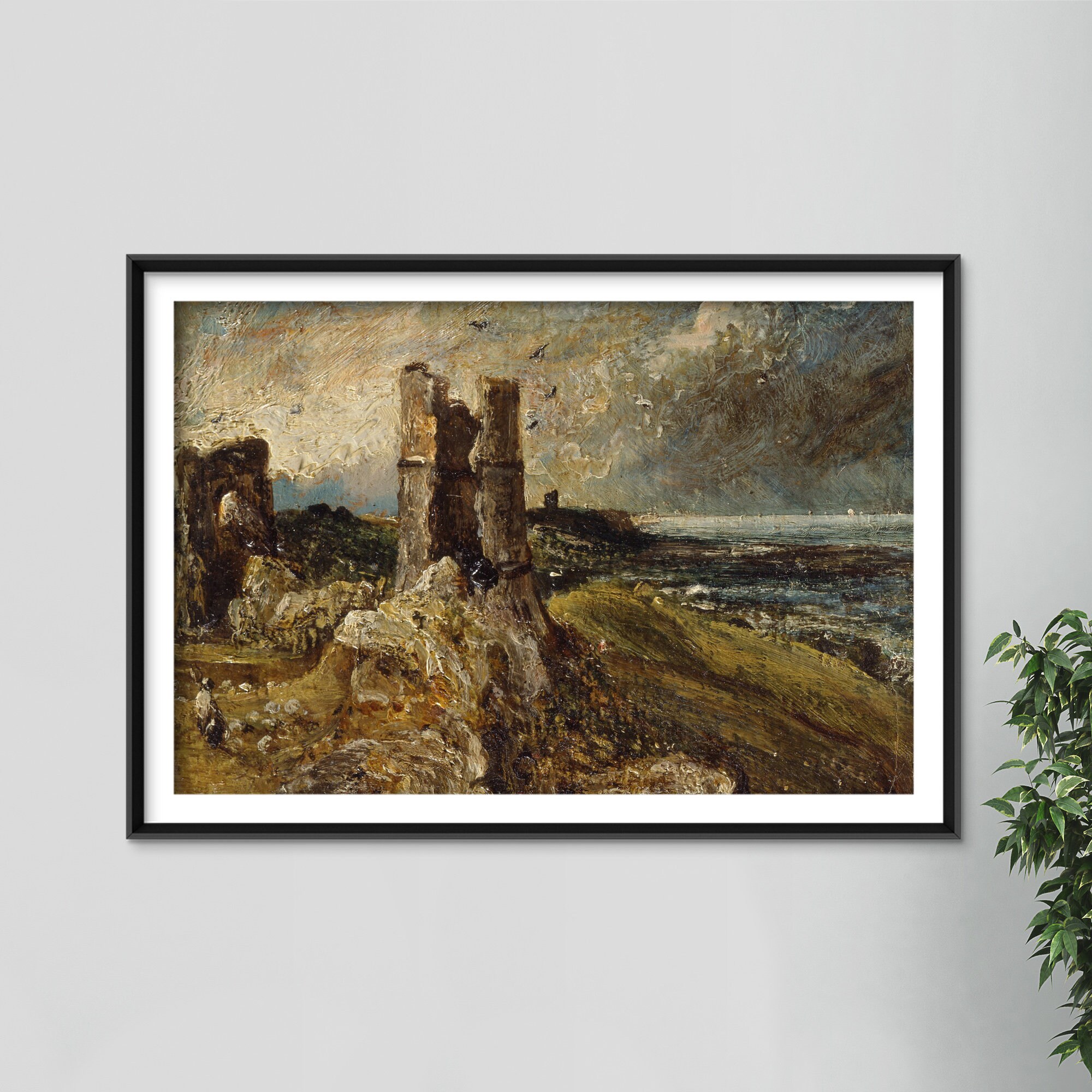 John Constable Hadleigh Castle 2 1829 Reproduction of a | Etsy